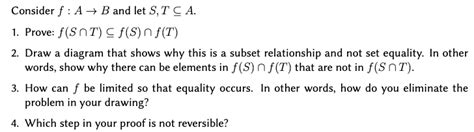 Solved Consider F A B And Let S T CA Prove F SNT