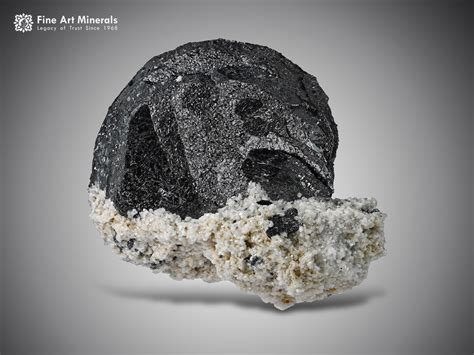 Hematite Crystal On Matrix From Pakistan Hmt 18 Fine Art Minerals