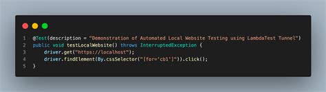 How To Perform Local Website Testing Using Selenium And Java Java Code Geeks