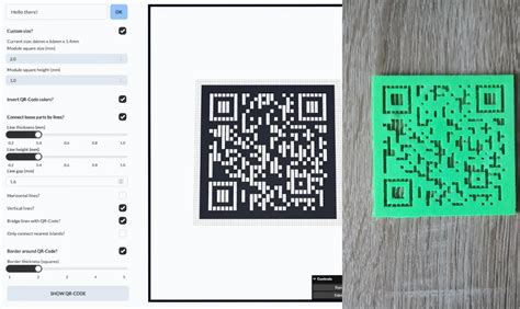 3d Qr Code Generator By Pedramezani Download Free Stl Model
