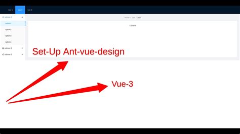 Setup Ant Design Tutorial To Install Ant Design Library Antd With Create Vuejs3 Codebyanuj