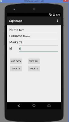 Sqlite Database Android Studio Tutorials Ost Programming Team Join Us