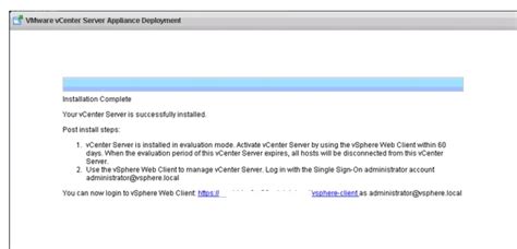Install And Configure Vmware Vcsa 60 With External Platform Service Controller Psc