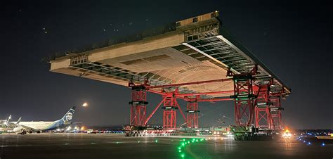 Portland International Installs “seismically Isolated” Roof Passenger Terminal Today