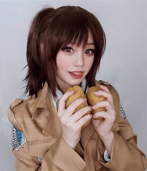 Sasha Cosplay By Min Mmu Attackontitan