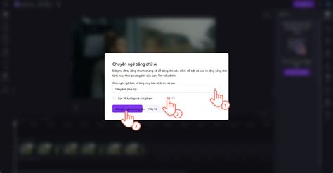 Cách sử dụng autocaptions trong Clipchamp Hỗ trợ của Microsoft