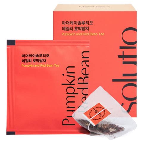 마더케이솔루티오 데일리 호박팥차 10t 5개 에누리 가격비교