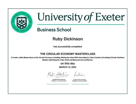 Ruby Dickinson On Linkedin Circulareconomy Mba Designthinking