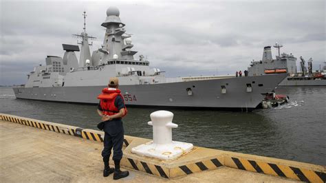 Its Caio Duilio Arrives In Norfolk To Join Csg 10 Alert 5