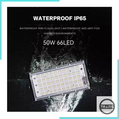 Jual Lampu Sorot Tembak Led Slim Watt Waterproof Shopee Indonesia