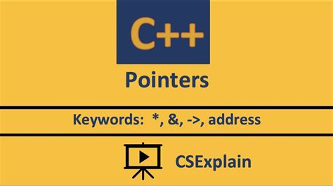 1 Pointers C Youtube