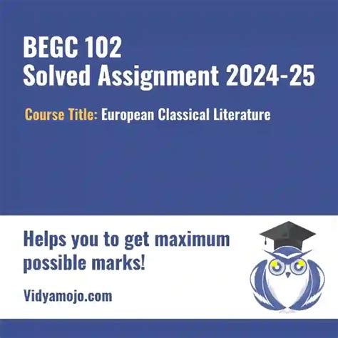 IGNOU BEGC 102 Solved Assignment 2024 25 PDF Download