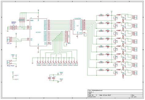 Relay Switch Board Schematic At Numbers Mcleod Blog