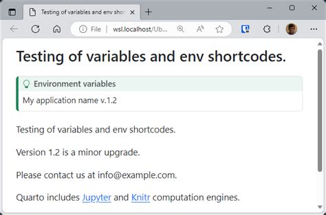 Using Variables From External File In Your Quarto Project Christophe