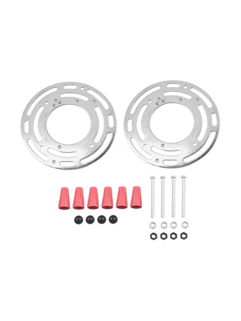 Richlink 1set Light Fixture Mounting Bracket For Fixture Mounting Bracket Adapter 4 Inch