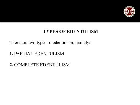 Solution Complete And Partial Edentulism And Concepts Introduction To Removable Dentures