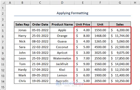 How To Organize Raw Data In Excel 6 Examples Exceldemy