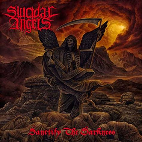 Suicide Angels Sanctify The Darkness Metalshop מטאלשופ
