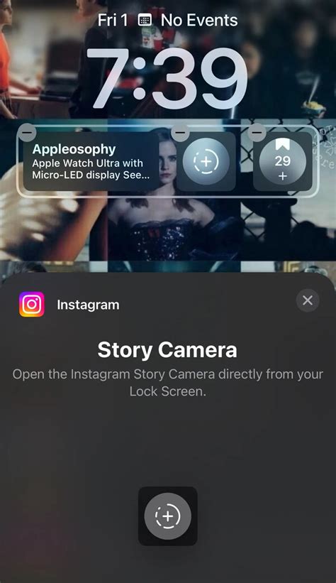 Instagram Introduces New IOS Lock Screen Widget For Instant Story Camera Access My Mobile India