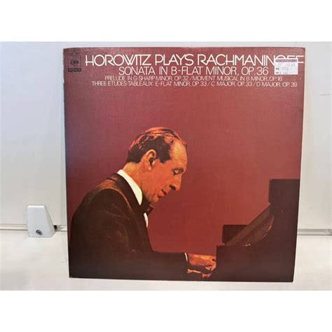 1lp Vinyl Records แผ่นเสียงไวนิล Horowitz Plays Rachmaninoff E14c73