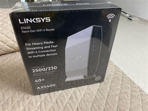 Linksys E9450 Wi Fi 6 Router Computers Tech Parts Accessories Other Accessories On Carousell