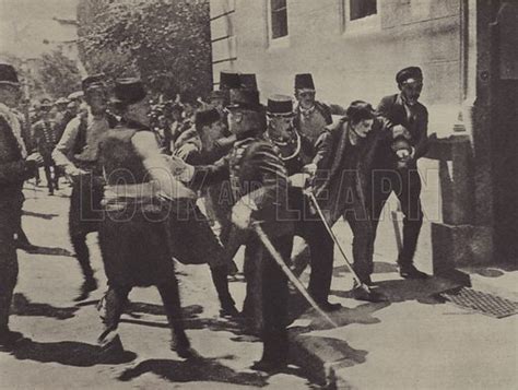 Soldiers Arresting Gavrilo Princip Assassin Of Archduke Franz … Stock Image Look And Learn