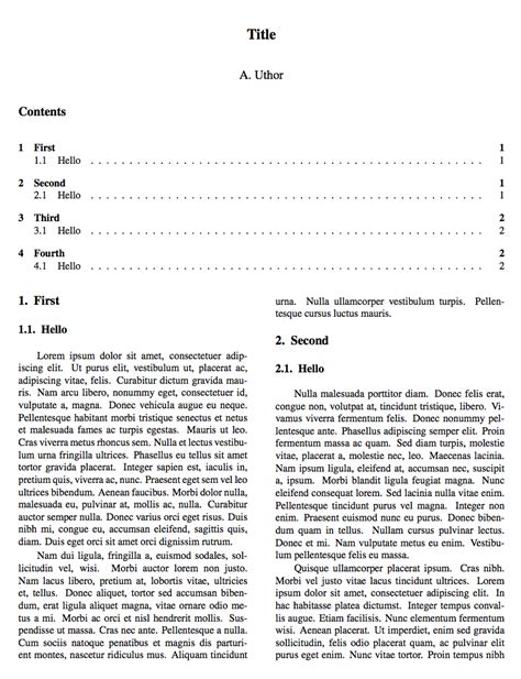 Templates Full Page Full Width Table Of Contents Using Ieeeconf