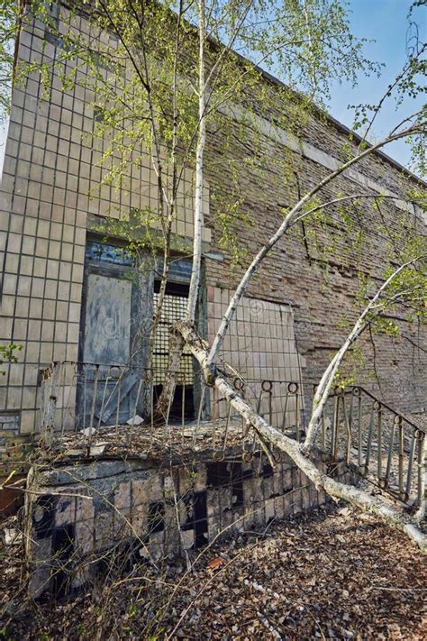 A Destroyed School Classroom With Broken Windows Ai Generated Stock