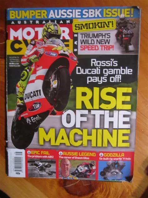 Magazine Australian Motor Cycle News Vol No February Must See Eur