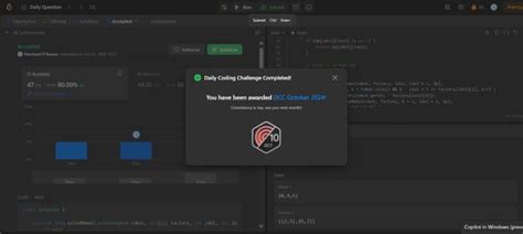 Panchami P Kumar On Linkedin Wrapped Up Leetcodes October Daily
