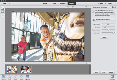 Use Photomerge Compose In Photoshop Elements