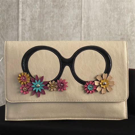 Rara Avis By Iris Apfel Bags Nwt Rara Avis By Iris Apfel Eyeglass Ivorytan Envelope