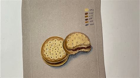 파스텔색연필 과자그리기 색연필드로잉 푸드일러스트 힐링앤드로잉 업사이클링 Youtube