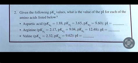 SOLVED Would You Please Explain When We Use The PKa1 PKa2 Or PKa3 Values In The Calculations
