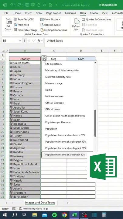 Shorts Add Flags In Excel Cells With Formulas Exceltricks