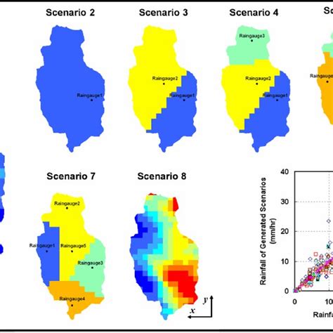 Spatial Patterns Of Accumulated Rainfall And Comparison Of Areal Mean Download Scientific