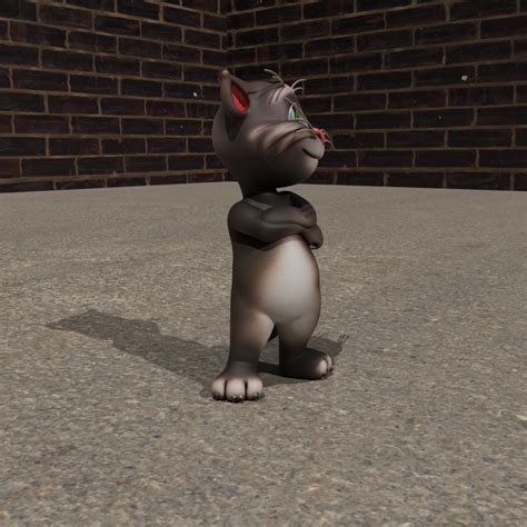 📁 Talking Tom 3d Model 3d Print Model Detailed Figure Ready To