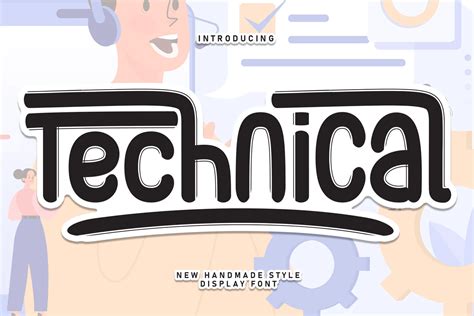Technical Regular PREMIUM Font