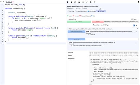 Solidity Constructing Contract With An Address Array Ethereum Stack