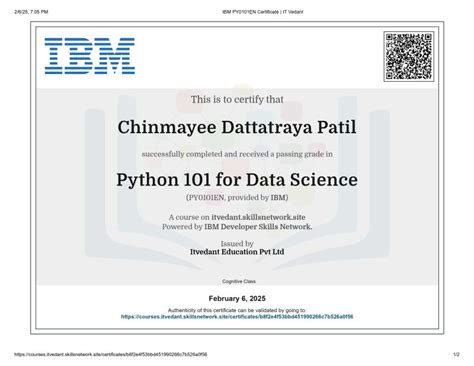 Python Ibm Certification Dataanalytics Datascience Learning