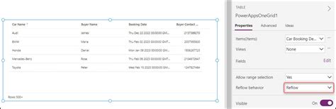 Power Apps Modern Table Control How To Use