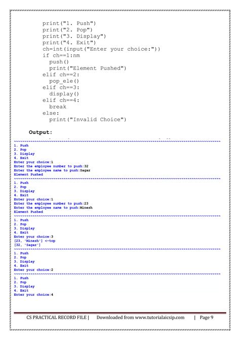 Term 2 Cs Practical File 2021 22pdf