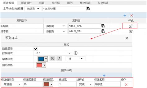 图表水平线 AnyReport报表帮助文档