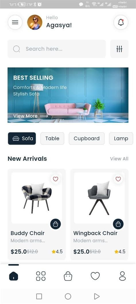 Furniture Flutter Ui Kit By Mohamedhassansaif Codester
