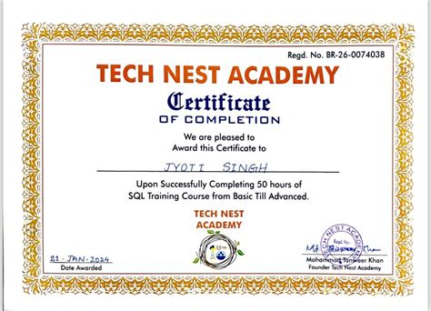 Jyoti Singh On Linkedin Sqlcertification Achievementunlocked