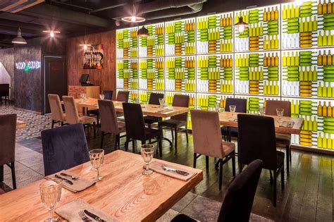 Интерьер кафе и ресторана проекта «Ресторан Vinograd грузинский зал от архитектурного бюро 2v