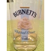 Burnetts Whipped Cream Flavored Vodka Calories Nutrition Analysis