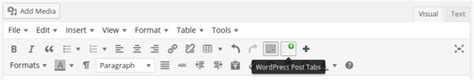 How To Add Tabs To Wordpress Posts And Pages Wpexplorer