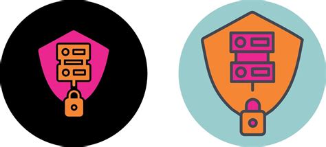 Secure Server Icon Design 43095078 Vector Art At Vecteezy