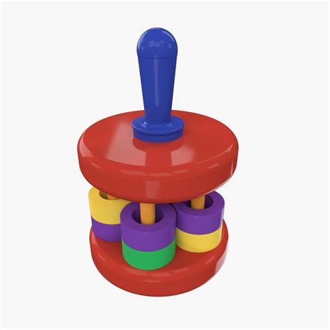 rattle toy 3d model